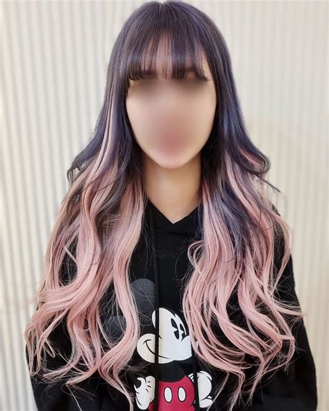 에이블리헤어평택역점 블랙빼기후염색 라벤더염색 핑크투톤 투톤붙임머리 페어염색탈색없이염색 Facebook