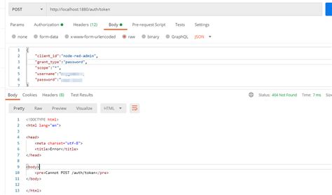 Node Red Connect Authtoken Error Node Red Home Assistant Community