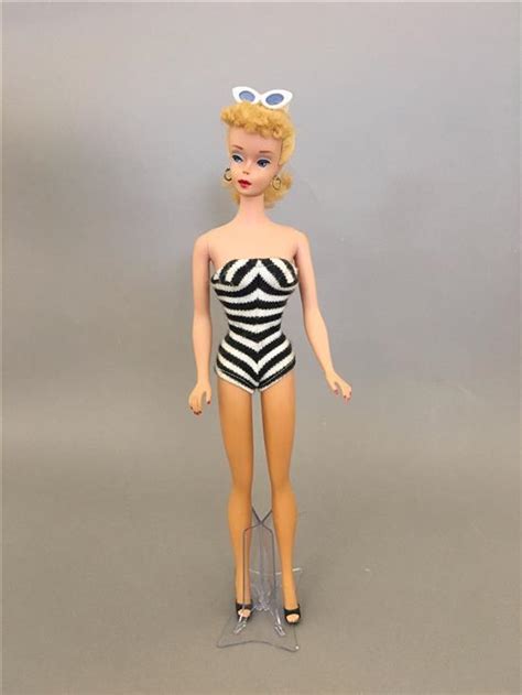 Lot 4 Blonde Ponytail Barbie