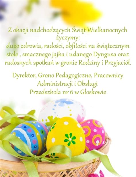 Życzenia świąteczne Przedszkole nr w Głoskowie