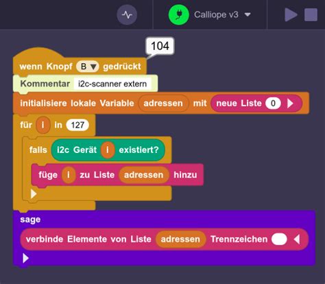 Calliope Mini V3 Und I2c Calliope