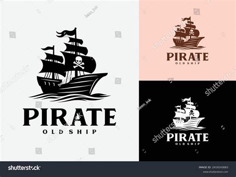 Pirate Ship Logo Pirates Ship Esport Mascot Logo Design By Visink