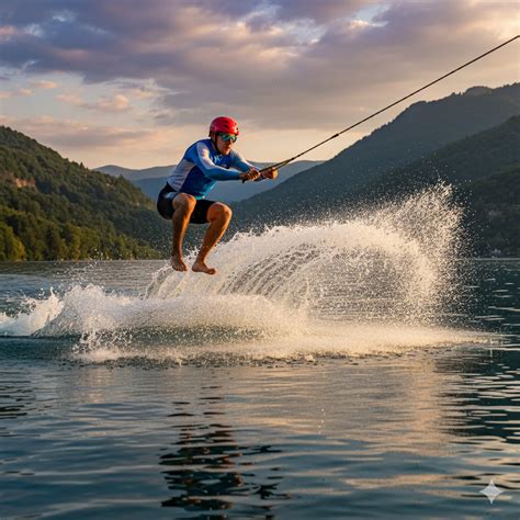 Barefoot Water Ski Jumping The Sports Utopia