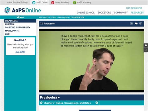 Art Of Problem Solving Proportion Instructional Video For 9th 10th Grade Lesson Planet