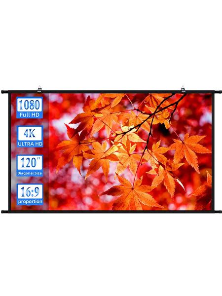 60"Серый ALR Антибликовый Настенный Экран для Проектора - купить с ...