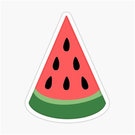 Cute Watermelon Slice Sticker