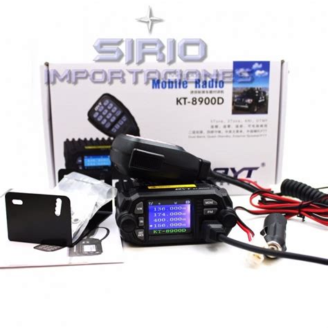 Radio Movil Qyt Kt 8900d Dual Banda 25w
