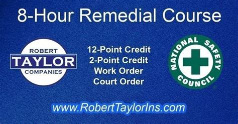 8 Hour Remedial Driving Course Robert Taylor Insurance Lorain 24