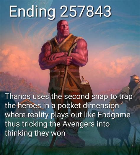 17 Thanos Avengers Endgame Memes Thatll Snap You Back To Life Marvel