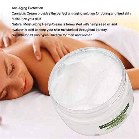 100g Hemp Seed Oil Face Cream Anti Aging Wrinkle Reduction Natural