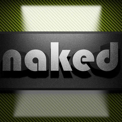 Naked Word Of Iron On Carbon Stock Photo At Vecteezy