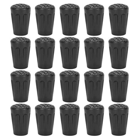 20pcs Walking Stick Tips Heavy Duty Rubber Walking Grandado