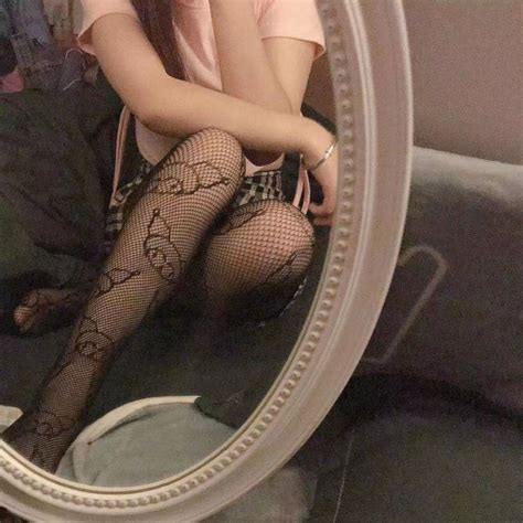 Kawaii Fishnet Stockings Kuromied Designer Tights Panties Cute Cartoon