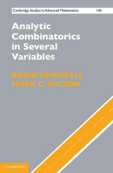 Analytic Combinatorics in Several Variables Pemantle Robin 교보문고