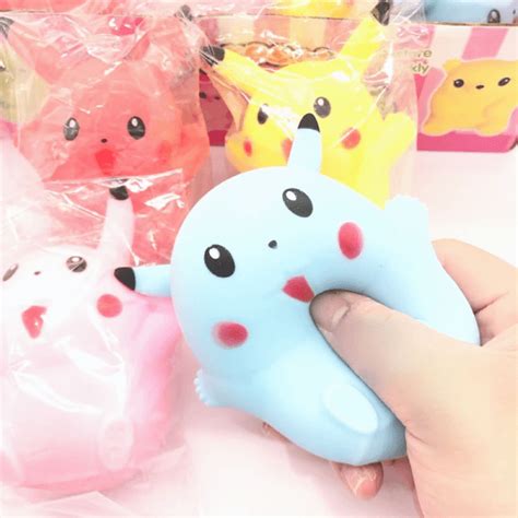 Cute Pikachu Squishy Toy Pokemon Store