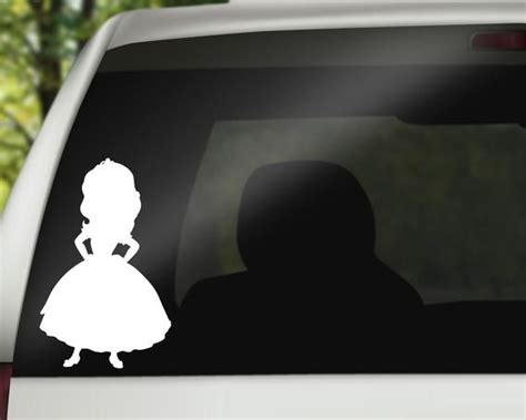 Sofia Decal Sofia The First Decal Car Decal Wall Decal Etsy Disney
