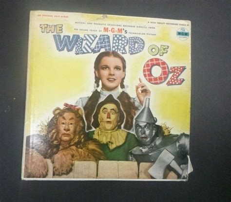 Vintage Rare The Wizard Of Oz 1956 Version Judy Garland