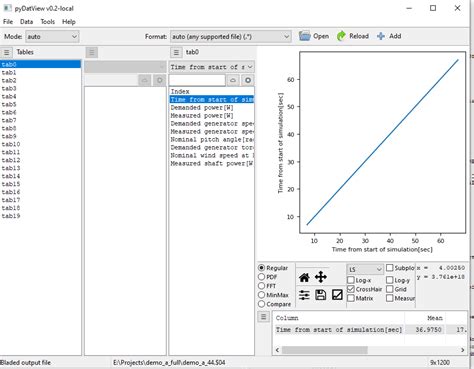load bladed output file · issue 87 · ebranlard pydatview · github