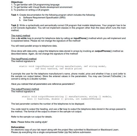 Solved Objectives 1 To Get Familiar With C Programming