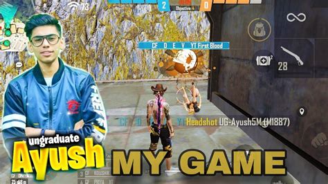 Ungraduate Gamer Ayush Bhai My Game Youtube