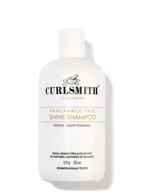 Curlsmith Shine Gentle Shine Enhancing Shampoo Hair Treats