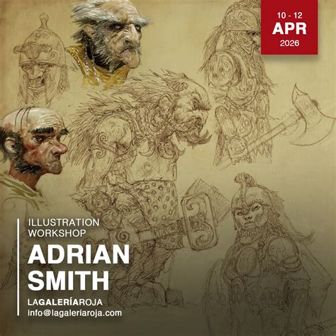 La Galería Roja Illustration Workshop With Adrian Smith