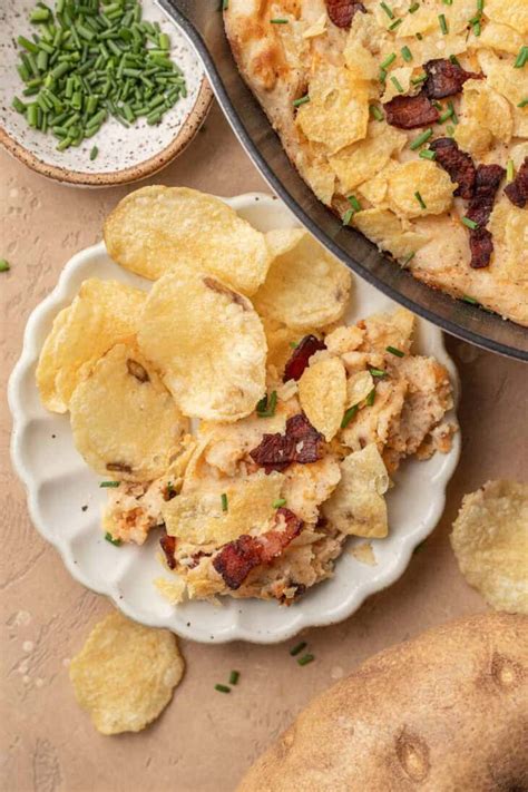 Loaded Baked Potato Dip Erin Lives Whole
