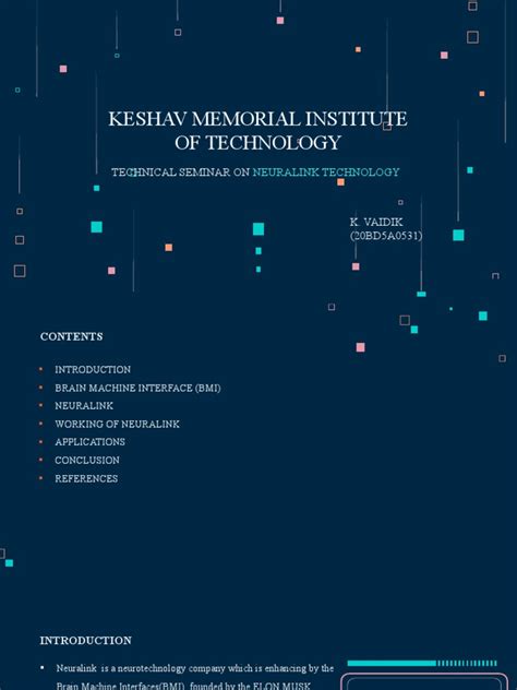Neuralink Technology Pdf Cognitive Science Neuroscience