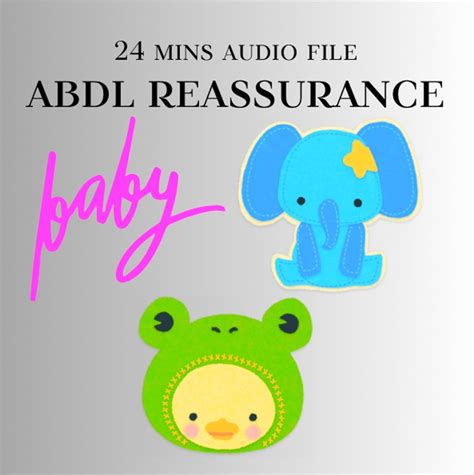 Abdl Reassurance Hypnosis Diaper Love Adult Diapers Incontinence