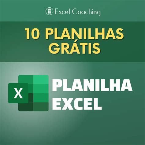 Planilhas GrÁtis 10 Modelos De Planilhas Excel