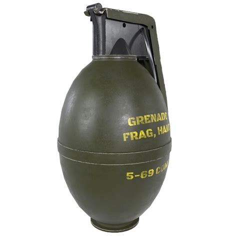 Premium Photo Hand Grenade 3d Rendering