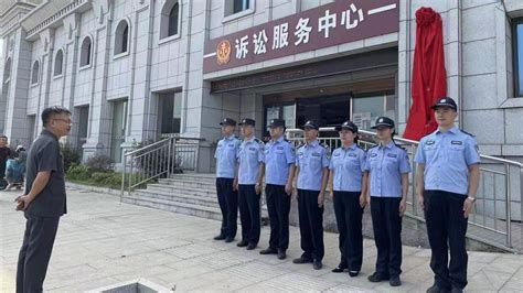 奉新县人民法院联合县公安局举行驻人民法院警务室揭牌仪式澎湃号·政务澎湃新闻 The Paper