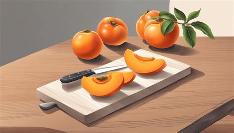 Fruit Swap Substituting Persimmons For Peaches In Your Recipes