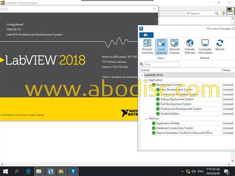 My Blog Ni Labview 2018 圖形化程式設計平台 英文日文簡體中文版