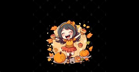 Fall For Our Adorable Chibi Art Cute And Cozy Autumn Vibes Yay Fall