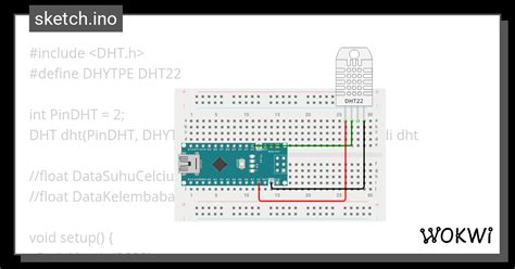 Sensor Suhu Wokwi Esp32 Stm32 Arduino Simulator