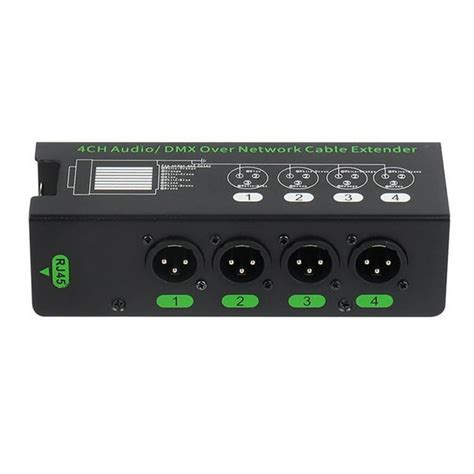 4ch Audiodmx Over Network Cable Extender Dmx512 Network Signal