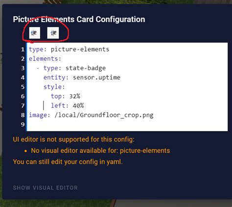Indentation Buttons In Lovelace Yaml Editor Month Of What The Heck