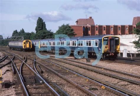 35mm Railway Slide Of Class 455 Emu 5917 Surbiton Copyright To Buyer