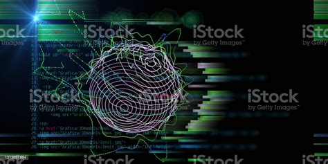 와이어프레임 코드 구와 흐린 선이 있는 추상적인 다각형 배경입니다 빅 데이터 비즈니스 기술 및 과학 미래 개념 0명에 대한 스톡 벡터 아트 및 기타 이미지 Istock
