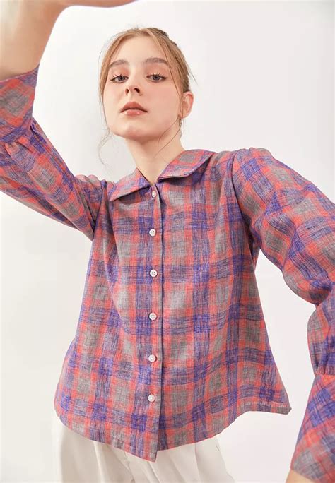 Jual Carvil Carvil Kemeja Wanita Lulla Pnp Original 2025 Zalora Indonesia