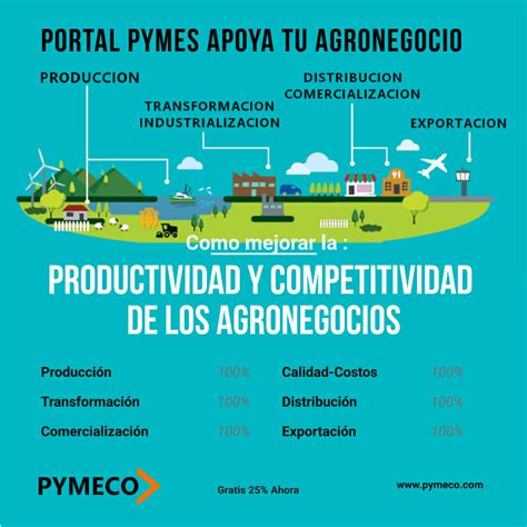 Mejorar La Productividad Y Competitividad De Tu Agronegocio Portal Pymes