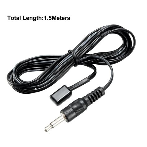 Uxcell Pcs Single Dual Head Mm Jack KHz IR Infrared Emitter Extension M M Cable
