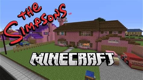 Minecraft Awesome Simpsons Map Free Download Youtube