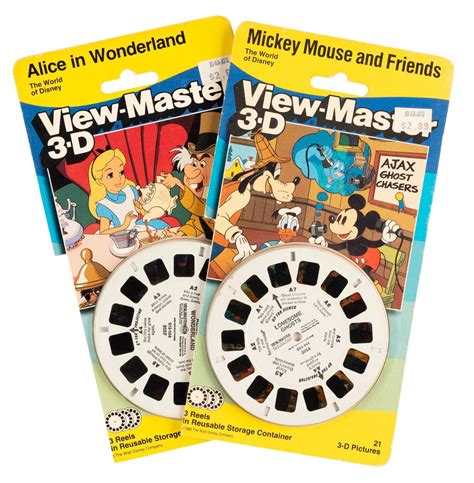 Alice In Wonderland And Mickey Mouse View Master Reels Van Eaton Galleries