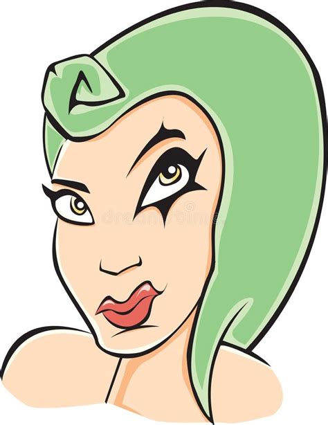 Punk Girl Stock Vector Illustration Of Decorative Fashion 32964081