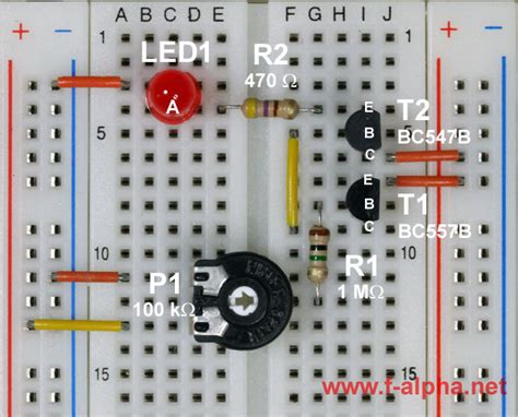 F Alpha Net Experiment 11 PNP Sziklai Pair