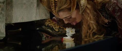 Man Makes Woman Lick Food Off His Shoe