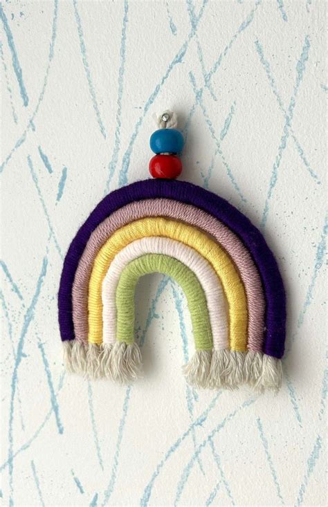 Diy Macrame Rainbow [9 Steps] How To Make A Macrame Rainbow Wall Hanging Homify