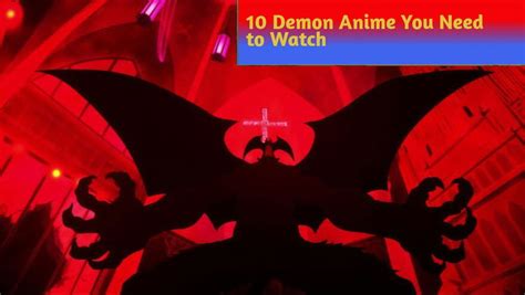 10 Demon Anime You Need To Watch